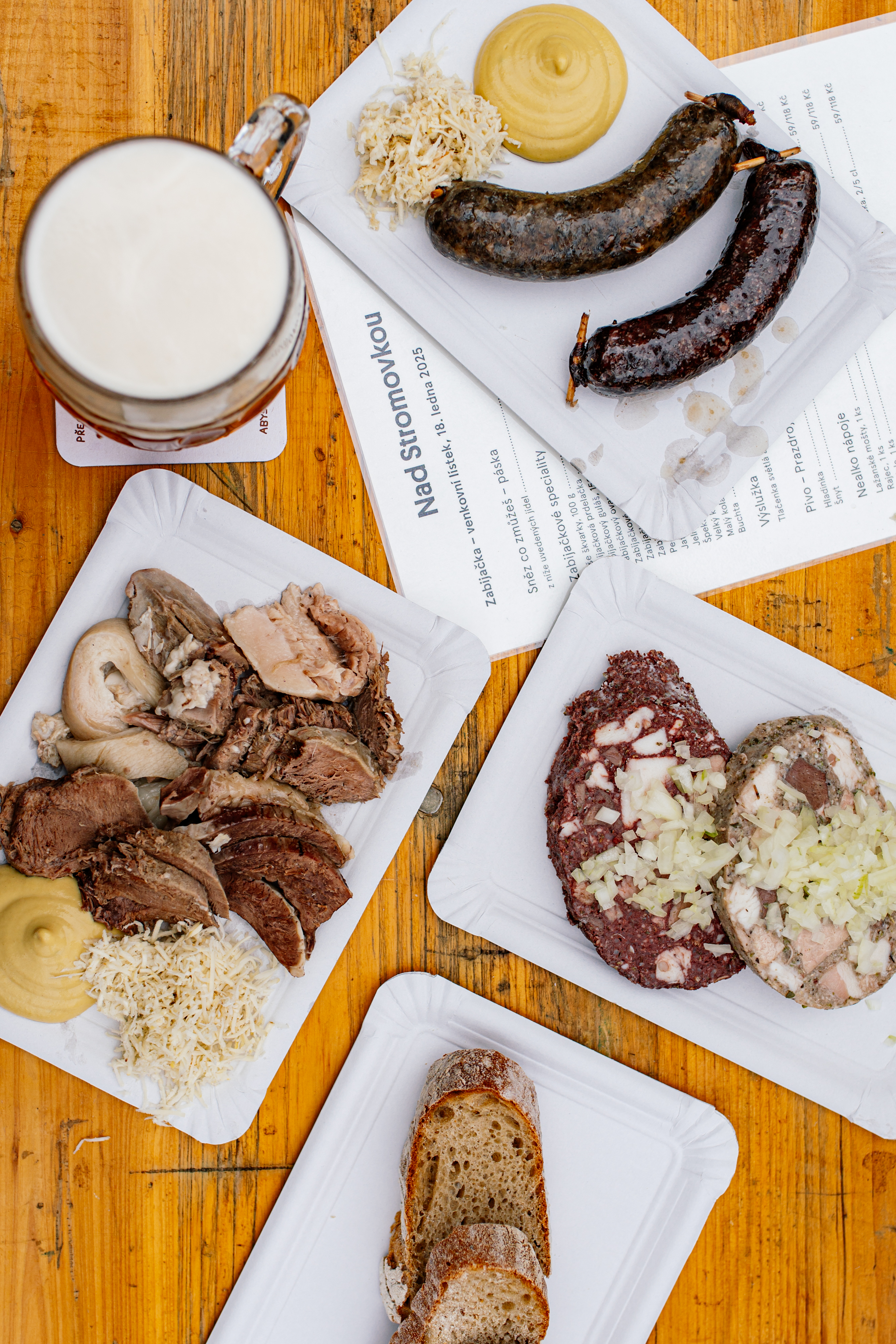 Pig Feast at Lokál Nad Stromovkou – Traditional Czech Zabijačka ...