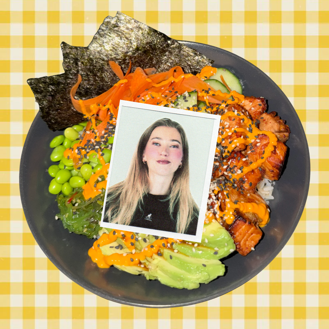 RECEPT: Losos poké bowl (airfryer series) - HEY FOMO