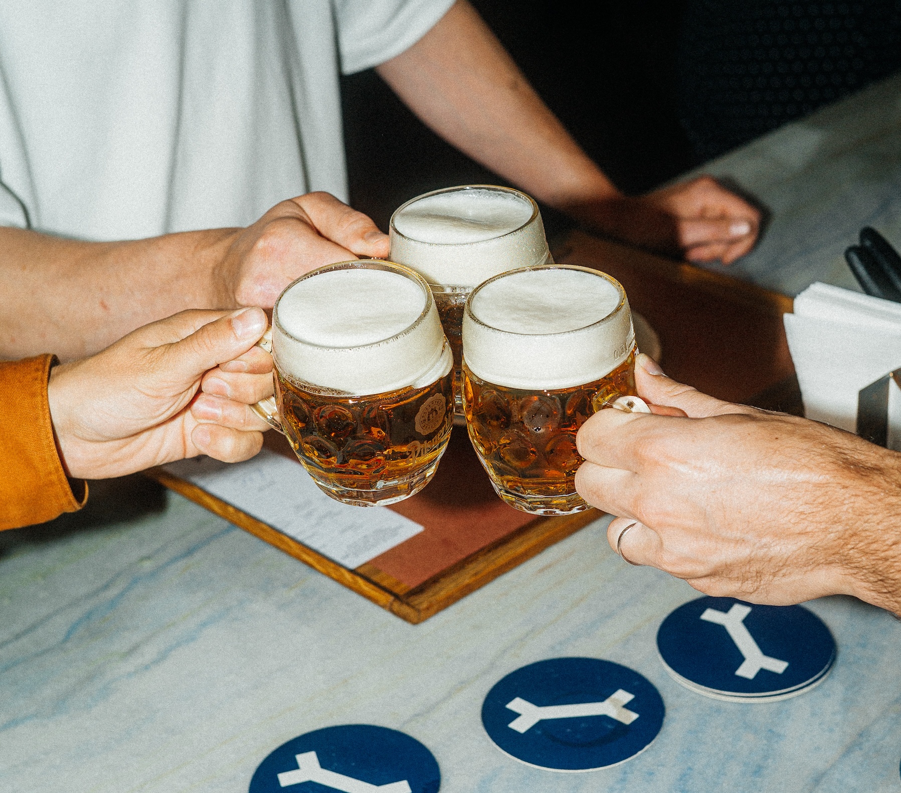 How to recognise a well-poured beer