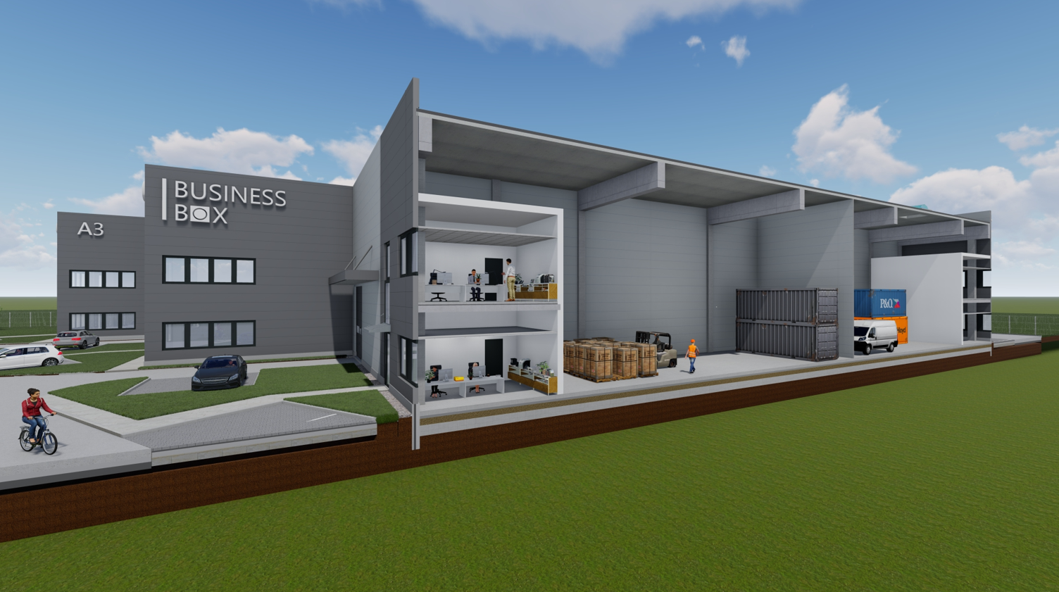 BUSINESS BOXy (sklad, showroom, office) na predaj/ prenájom – Trnava ...